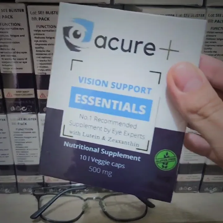 [COD] Original ACURE+ capsules Relief Eye Fatigue, Enhances Vision, Eye ...