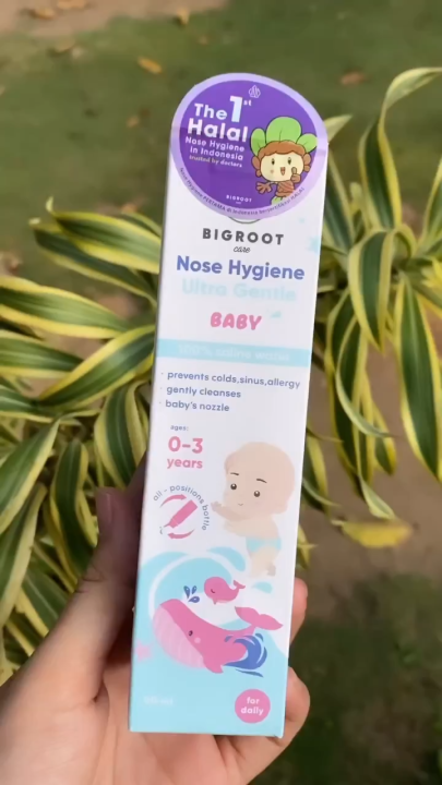 Bigroot Nose Hygiene Ultra Gentle Baby Nasal Spray Cleaner Bayi ...