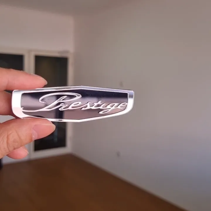 GTR Emblem Honda Prestige 1 PC Logo Timbul Aksesoris Motor Simbol 3D ...