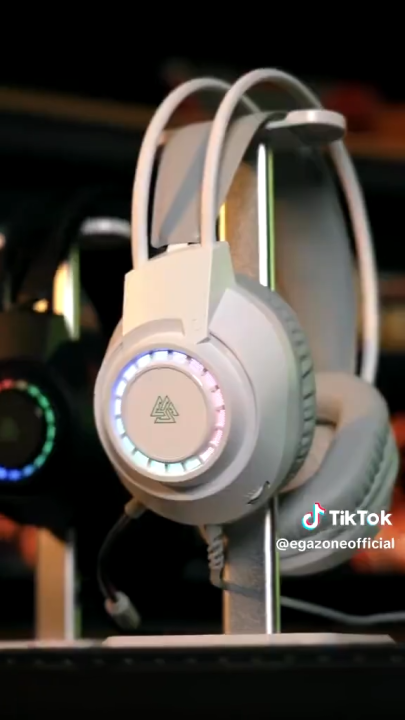 EGA H106 Lite Gaming Headset หูฟังเกมมิ่ง เชื่อมต่อผ่านสาย USB + 2 Jack ...