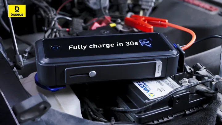 Baseus 3000A car jump starter power bank jumper kereta heavy duty ...