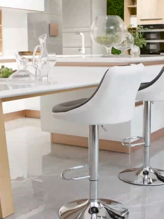 Bar counter high chair Lift Adjustable lazy high chair for counter top ...