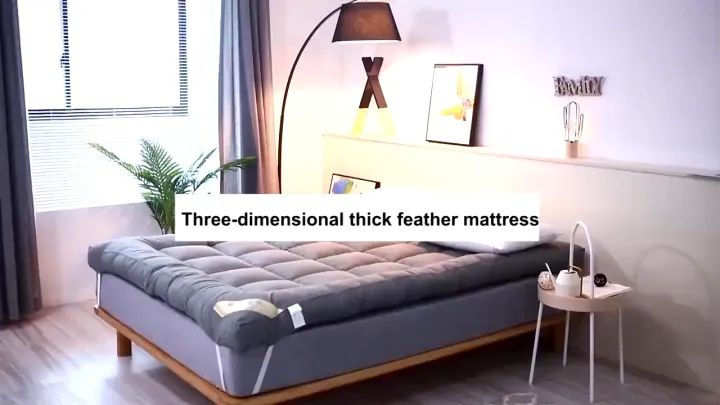 Foldable Banig with Foam Velvet Thicken Mattress Foam Bed Comfortable ...