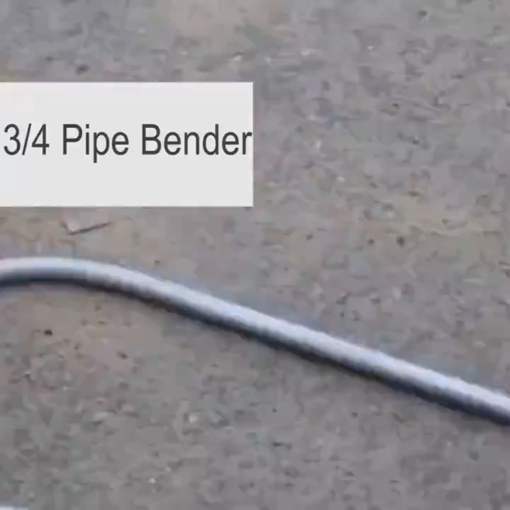 Pipe Bender Manual Type 1 inch Rigid Pipe Bender Steel Pipe Heavy Duty ...