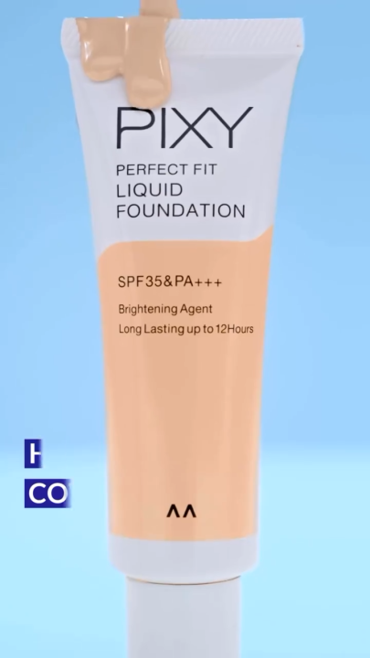 PIXY Perfect Fit Liquid Foundation SPF 35 PA+++ 20ml | Brightening Agent | Long Lasting Up to ...