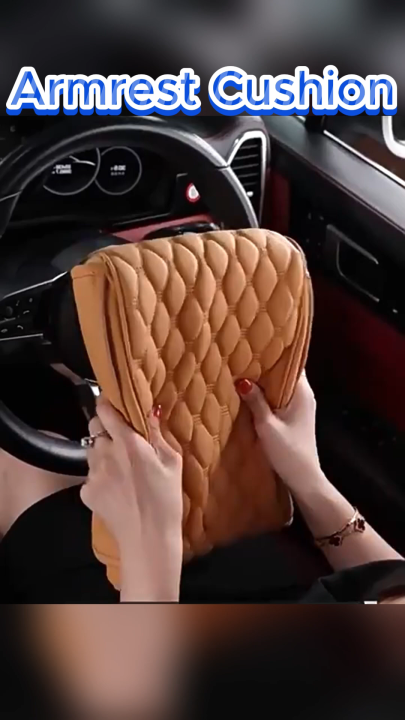 Universal Car Arm Rest for Car Storage Organizer Automobiles Black ...