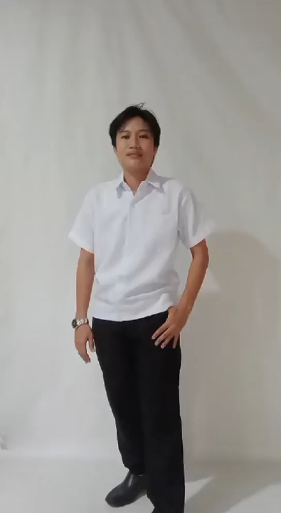 Austee Premium School Uniform Polo Barong Cover Button Chinese Collar ...