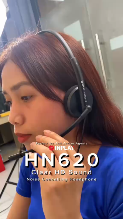 Inplay HN620 Headset Clear HD Sound Noise Cancelling Headphone For ...