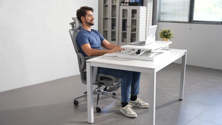 MUSSO H80 CLASS Ergonomic Chair with Adjustable Back Height 3D Armrest ...