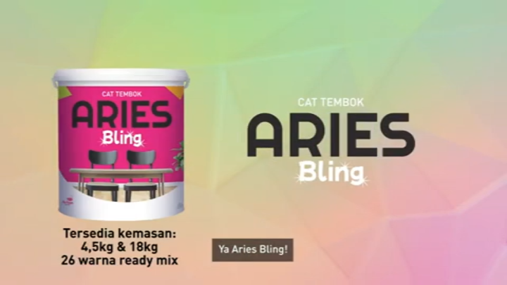 CAT TEMBOK PUTIH 5 KG (GALON) ARIES KAMBING / CAT ARIES EMULSION PUTIH ...