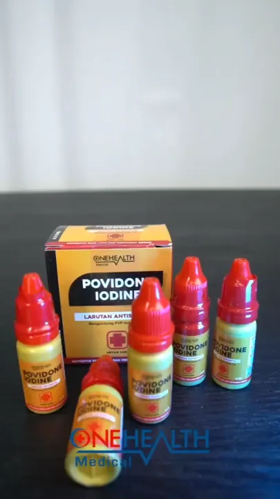 POVIDONE IODINE ONEMED 30ML / Obat Merah / Obat Luka Memar | Lazada ...