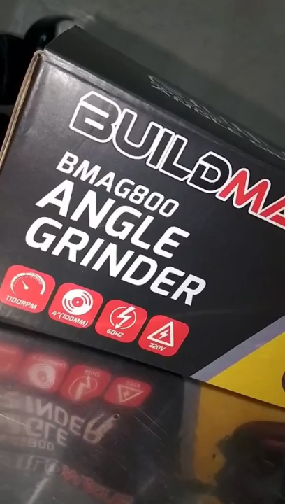BUILDMATE Brand / OMEGA Angle Grinder 800W / 850W 4" Inch Electric ...