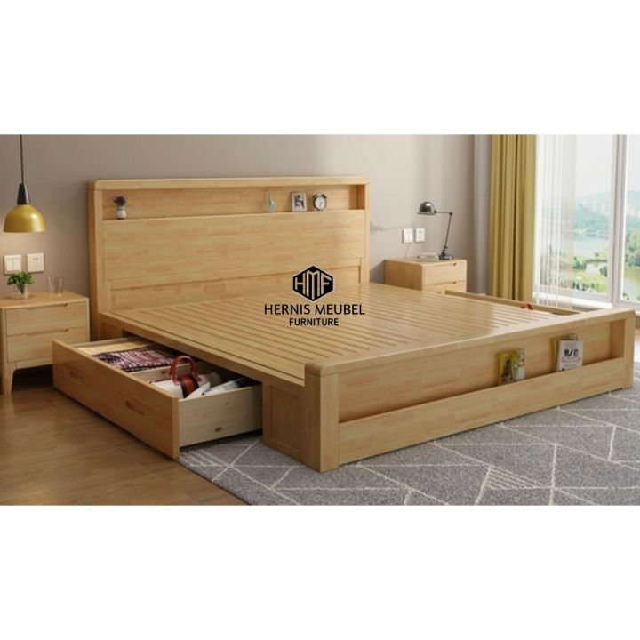 DIVAN MINIMALIS 160×200 Dipan kayu dipan kasur dipan murah dipan tempat ...