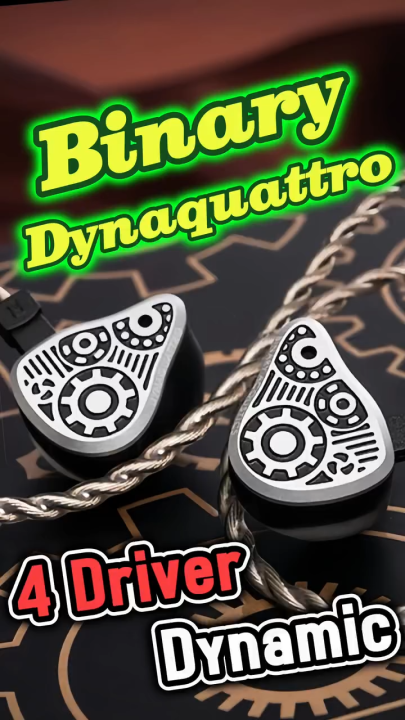 Binary Dynaquattro หูฟัง IEMs 4 ไดรเวอร์ ของแท้ ให้เสียงที่เป็นเอกลักษณ์ ประกันศูนย์ไทย | Lazada ...