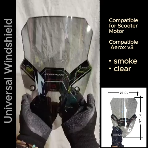 AEROX WINDSHIELD APOLLO V1 & V2 2023 | Lazada PH
