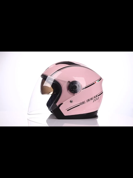 Yesfashion Store IN stock Open Face Motorcycle Helmet Impact-Absorbing ...