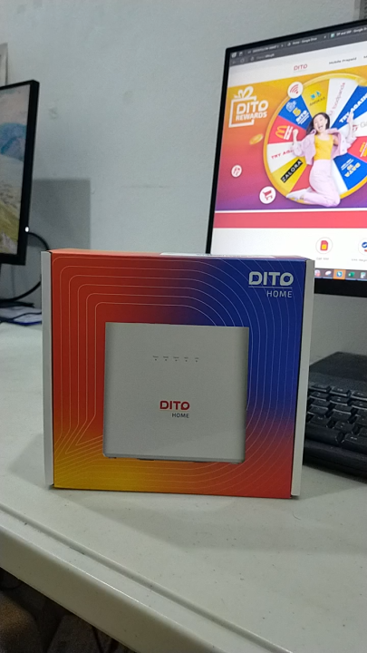 DITO PREPAID HOME WIFI UNILINK 10 and SLT728 Starter Kit with 70GB Data ...