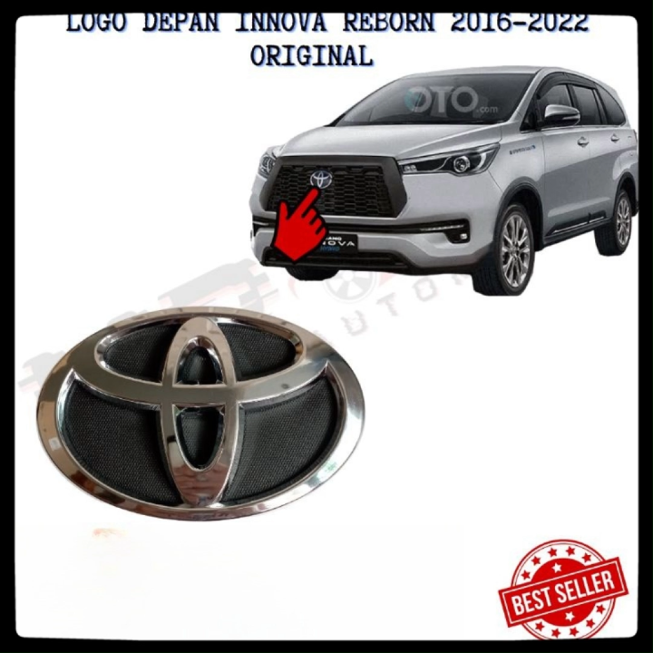 Toyota Innova Reborn 2016-2022 Front Logo Emblem Original Toyota Auto ...