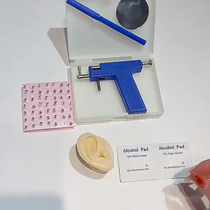 Steel Studs Tool Self Piercing Rivet Set Ear Piercing Tool Set Easy and ...