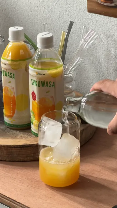 น้ำส้มชีกวาซ่า Shikwasa 100% แบบไม่มีน้ำตาล จากญี่ปุ่น | Lazada.co.th