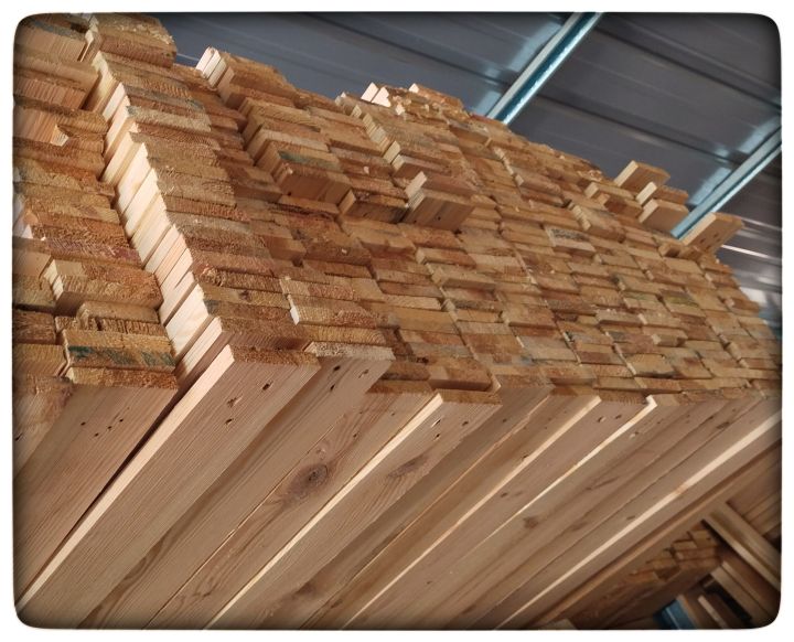 Kayu pine@pallet recycle 6'x3"x0.5" | Lazada