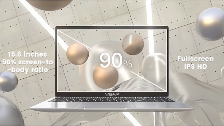 VSAP Laptop Baru 2024 Murah Intel Celeron N3350 6G 64GEMMC 128G Windows ...