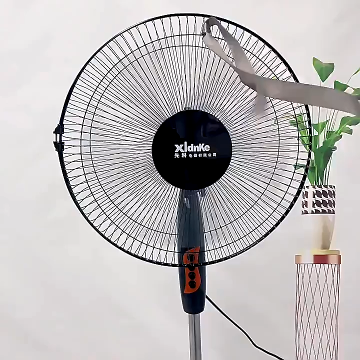 Electric Fan 16Inch Stand Fan Strong Wind air circulator fan 5-blade ...