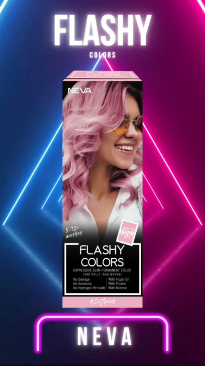 Magicboo Neva Flashy Colors (Vegan) Expressive Semi-Permanent Color ...