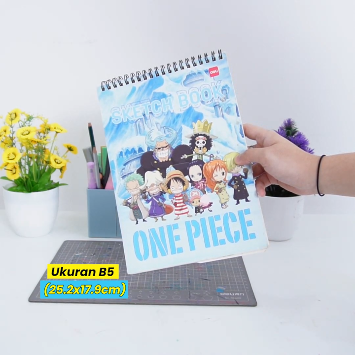 Deli Sketch Book / Buku Gambar Sketsa Size B5 Vertikal EN011 | Lazada ...