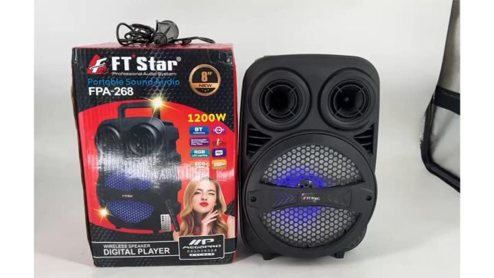 FT STAR PORTABLE SOUND AUDIO FPA-268 | Lazada PH