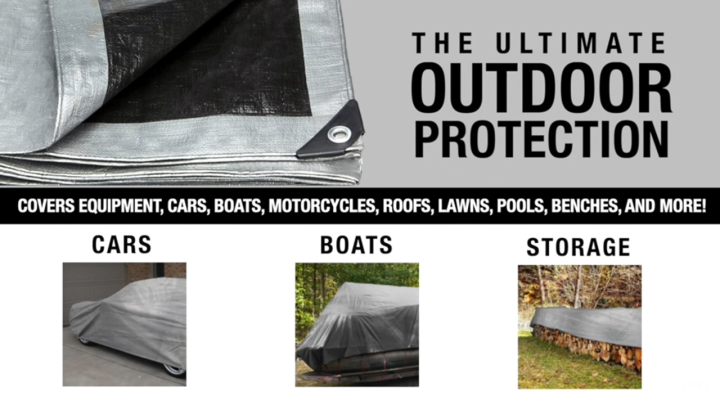 Can withstand typhoons APTX lona trapal heavy duty Durable for 20 years ...