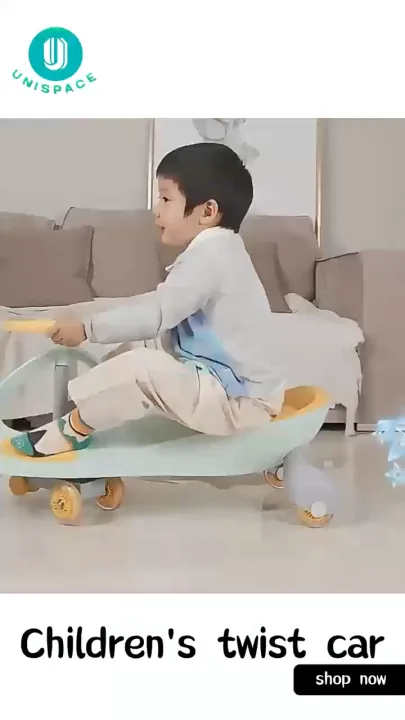gogo car twist Car Kids Swing Car Children for 1-8 Years Old | Lazada PH