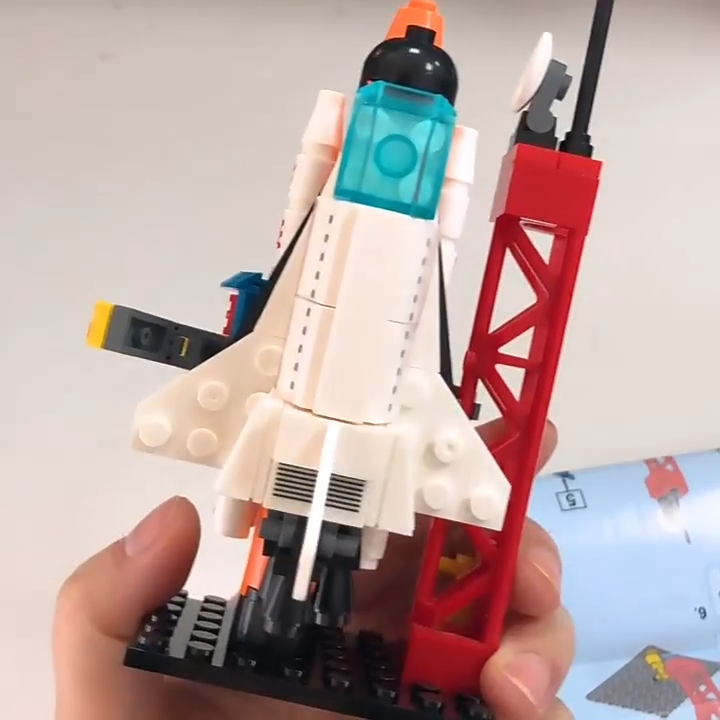 Aerospace Building Blocks Lele Brother Space Aviation Astronaut ...