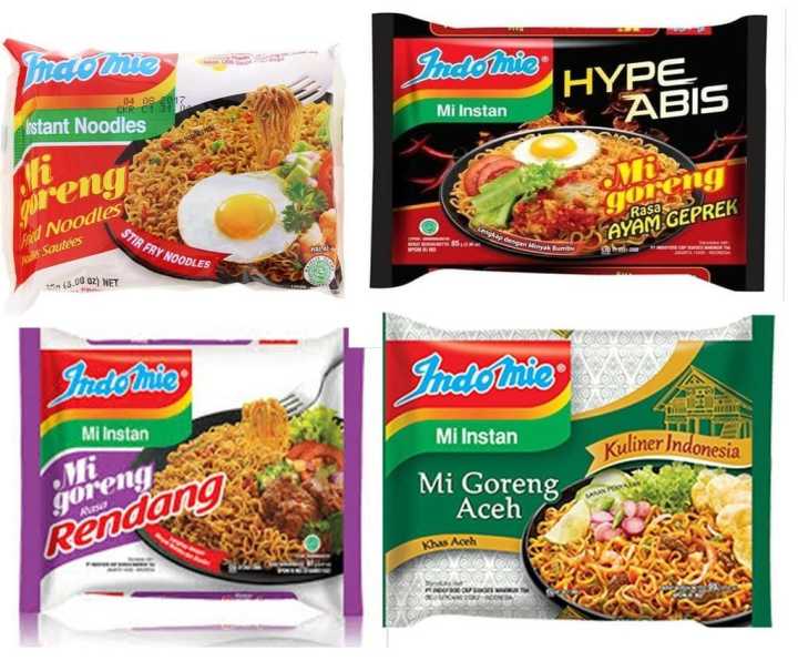 Mie instan murah // Mie instan halal // Mie Indomie // Mie goreng ...