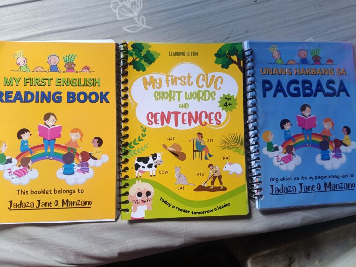 Reading Materials( CVC,Tagalog,English book) | Lazada PH