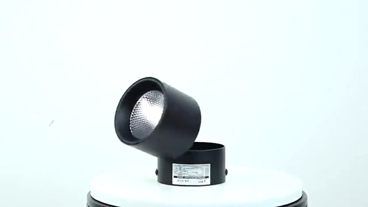 Foldable Led Downlight Tri color Spotlight Surface Mounted Pin Light 7w ...