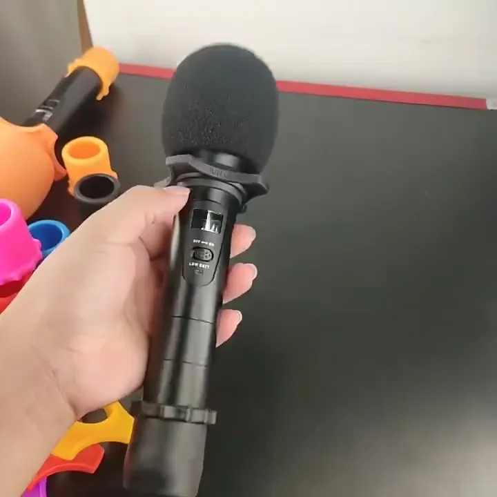 Shakeproof Silicone Wireless Microphone Holder Anti-Rolling Mic ...
