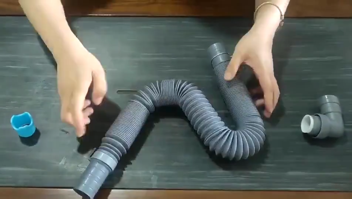 Washing Machine Drain Inside Water Pipe Outlet Hose Extension Drain ...