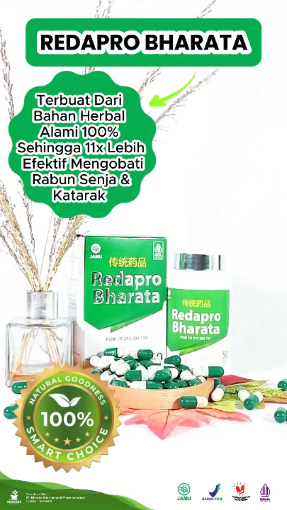 Obat Herbal Mata Katarak Redapro Bharata, Mata Rabun, Plus, Minus, Obat ...