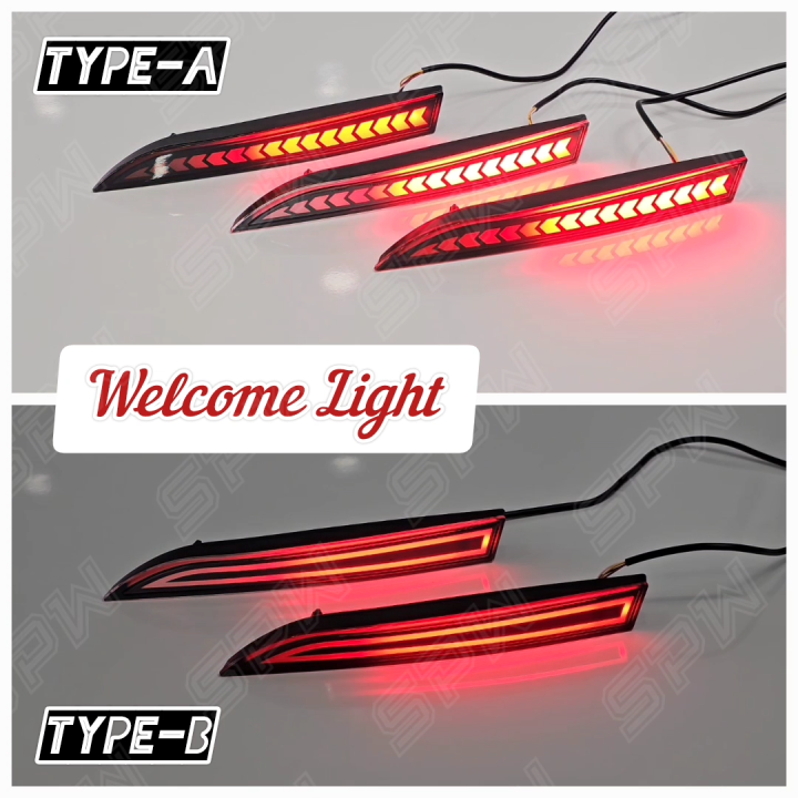 Perodua Myvi SE 2 (2008-2010) Rear Bumper LED Reflector DRL Daytime ...