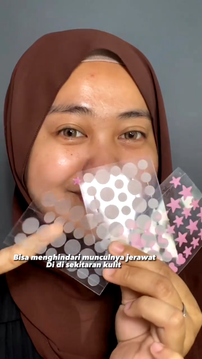 Acne Pimple Patch Lucu Stiker Jerawat Penghilang Jerawat Acnes Spot ...