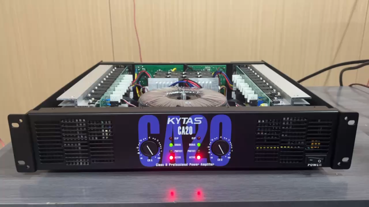 KYTAS CA20 power amplifier 1500W×2 channels|8 ohms DJ LIVE KTV ...