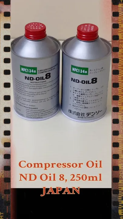 TOMODACHI Compressor Oil R134a Car Air Condition ND-Oil 8 (250ml) DENSO ...