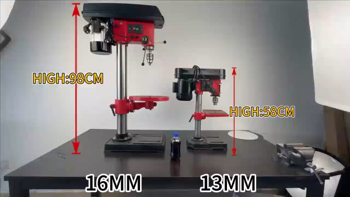 J.LD Bench Drill Heavy Duty Drill Press 16MM Industrial Drilling ...