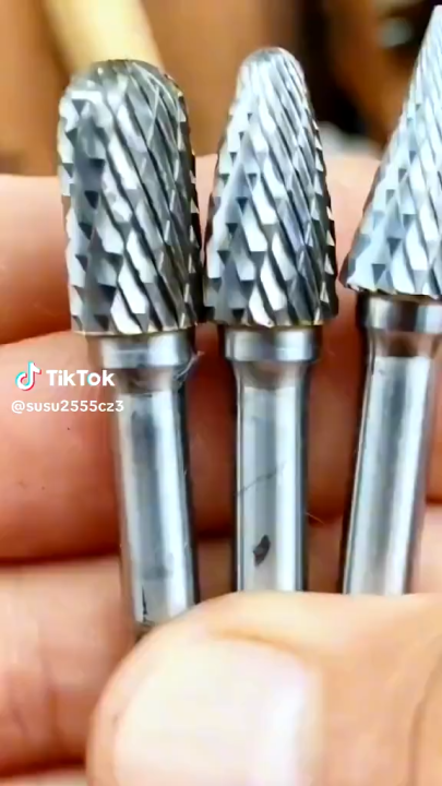 【LOCAL SELLER】10 PCS Long Tungsten Carbide Burr 6x3mm Mata Rotary ...
