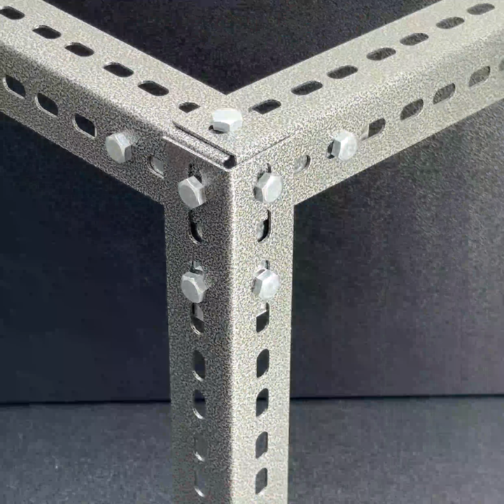 QS 38mm SLOTTED STEEL ANGLE BAR(SHORT)1.5"x1.5"x1.8mm QS712 DIY Storage ...