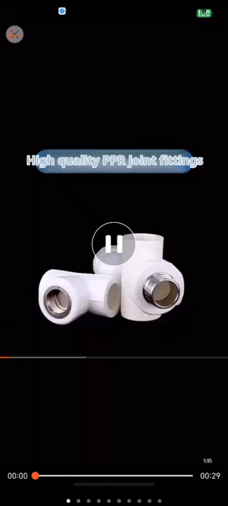 PPR pipe fittings fittings PPR all-plastic flexible PPR compression ...