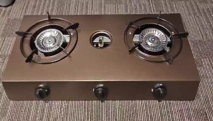 Gas Range Three Stove Double Burner Gas Stove High-fire Saving and High ...