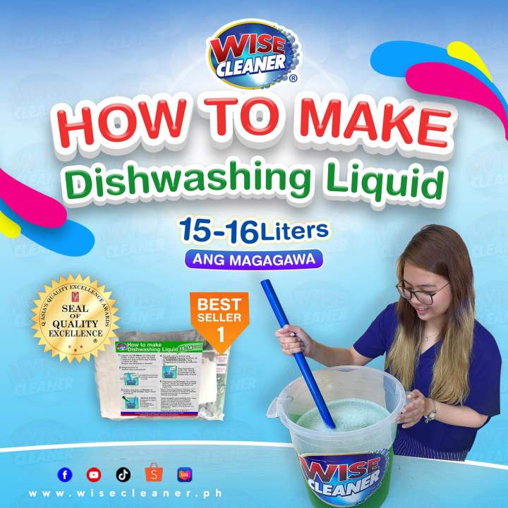 Wise cleaner DIY DISHWASHING LIQUID | Lazada PH