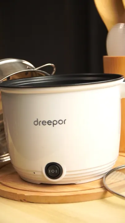 Dreepor Mini Rice Cooker Electric Multi cooker Electric Boiling Pot ...